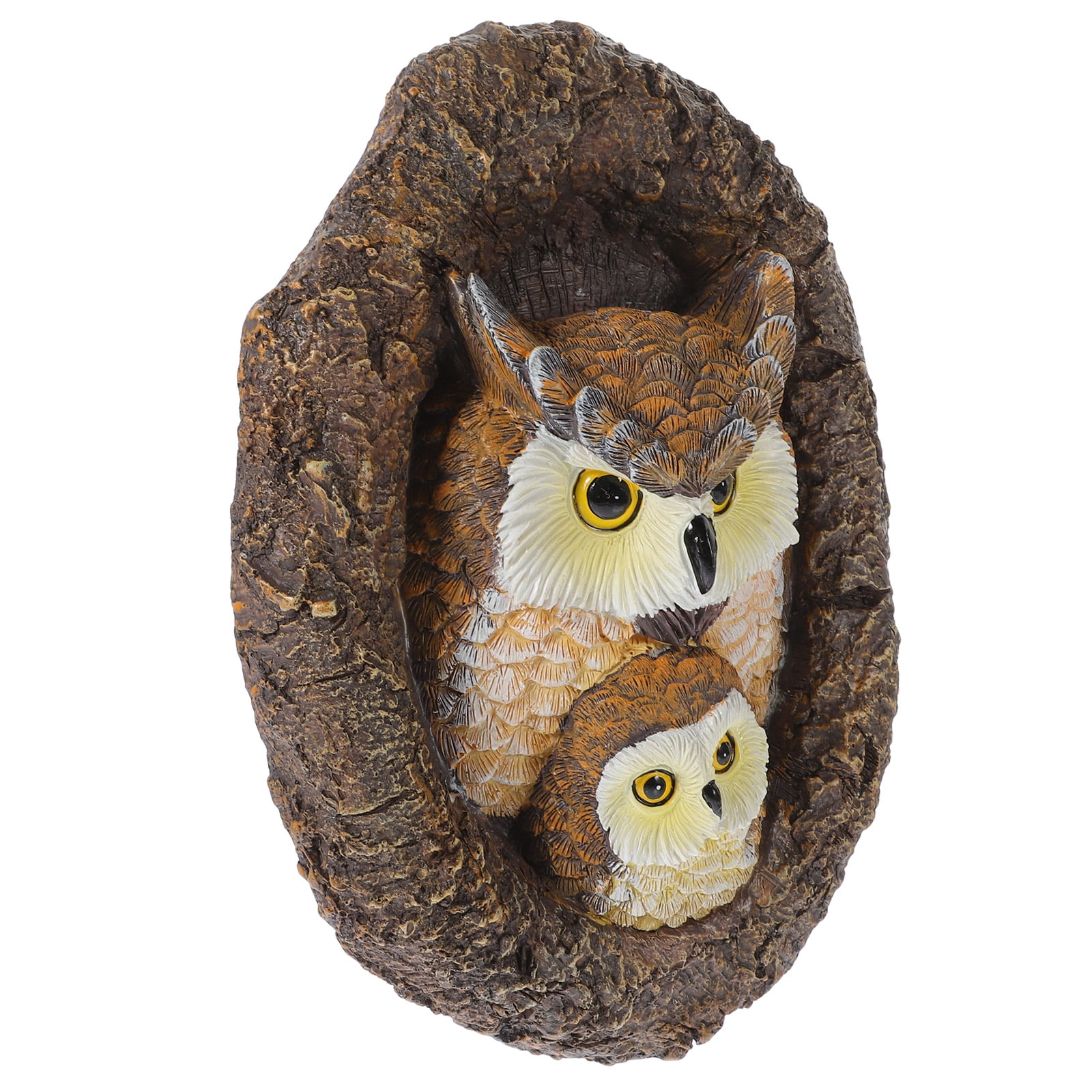 Owl Trees Hugger Statue Outdoor Animal Statue Garden Ornament Garden ...