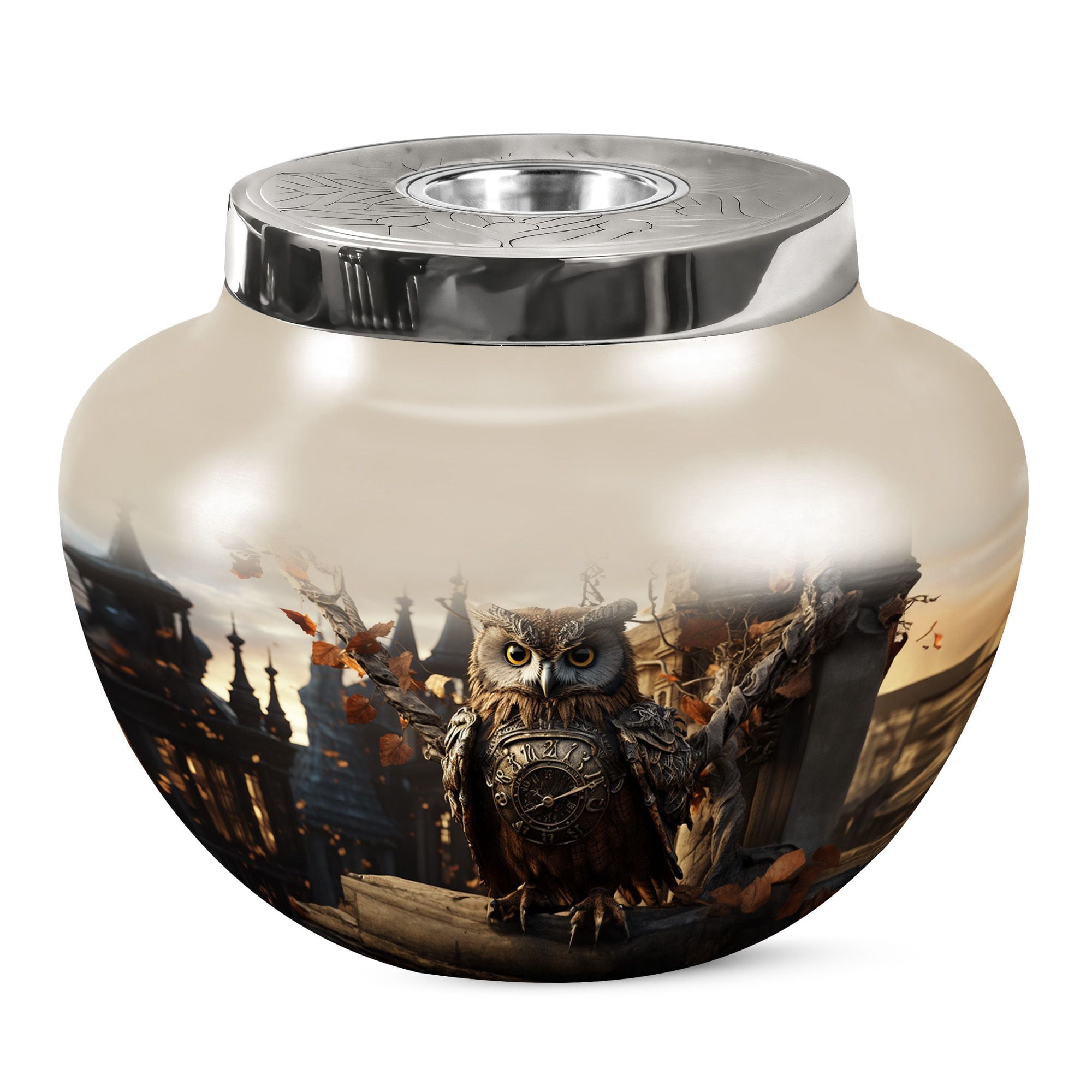 Owl Urn - Human Remains Urns - Urns For Human Ashes Adult Female ...