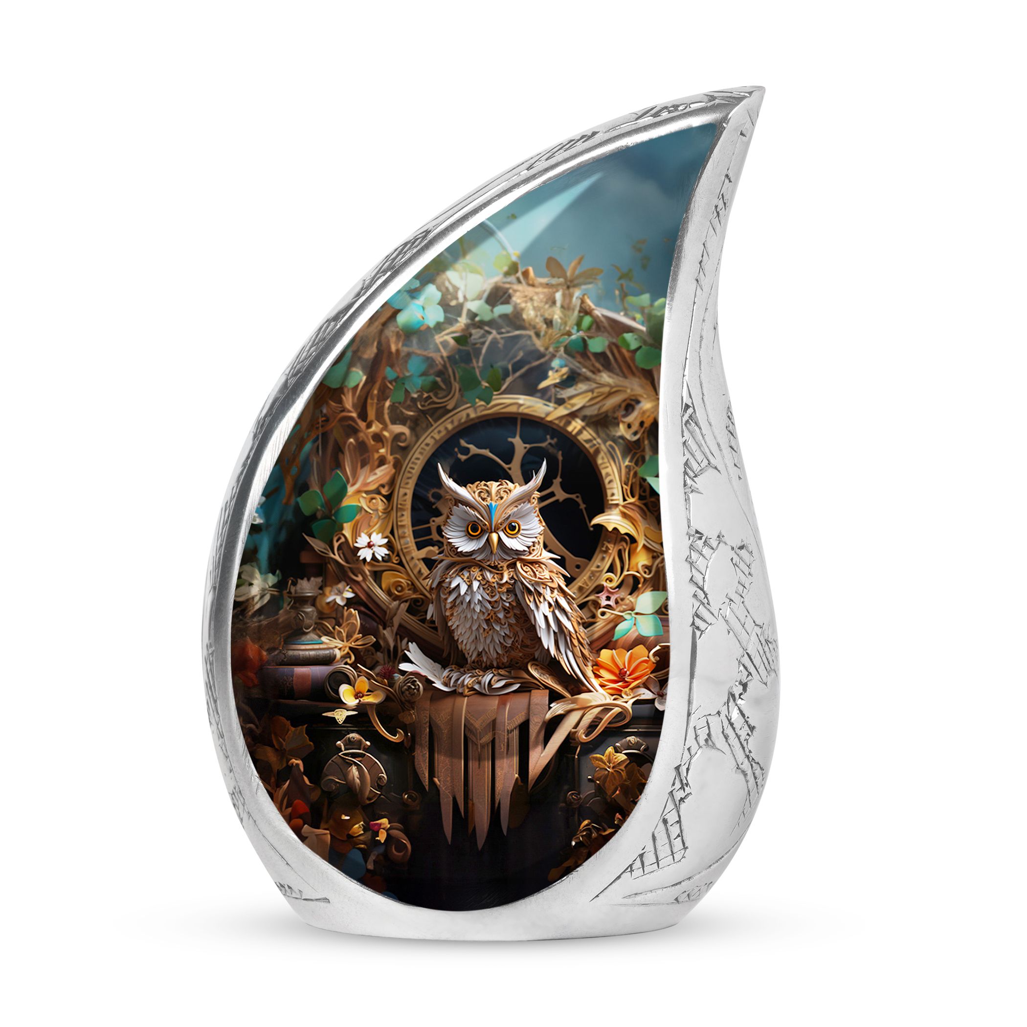 Owl Urn, Memorial Keepsakes for Ashes, Cremation Urns for Ashes for ...