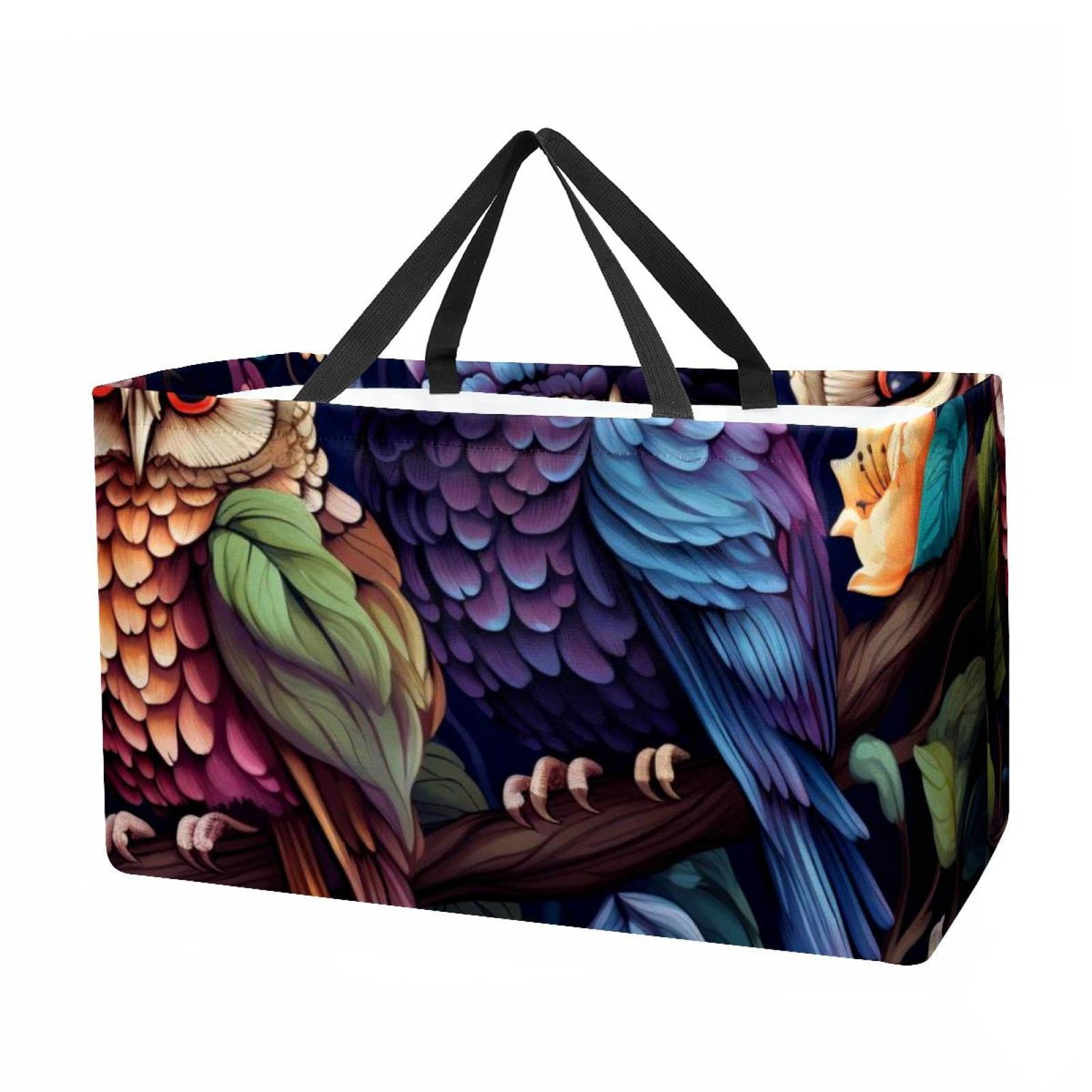 Owl Versatile Oxford Cloth Reusable Storage Box - Foldable, Large ...