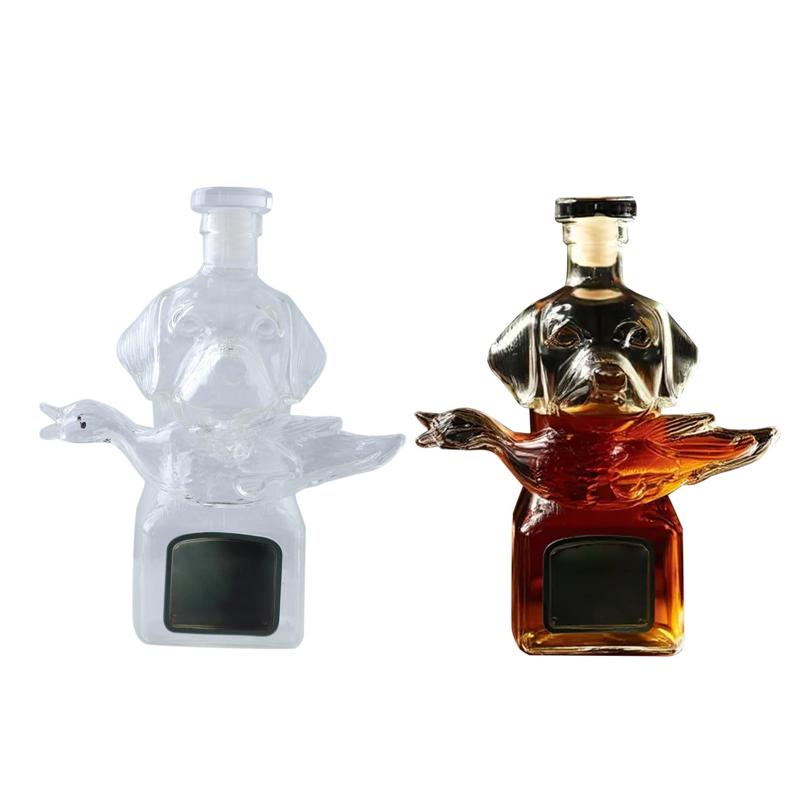 Owl Whiskey Decanter, 300ml High Borosilicate Glass, Animal Shape ...