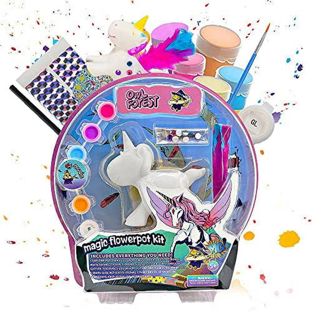 OwlForest Magic Flowerpot Kit, Unicorn Magical Appearing Flower Magic ...