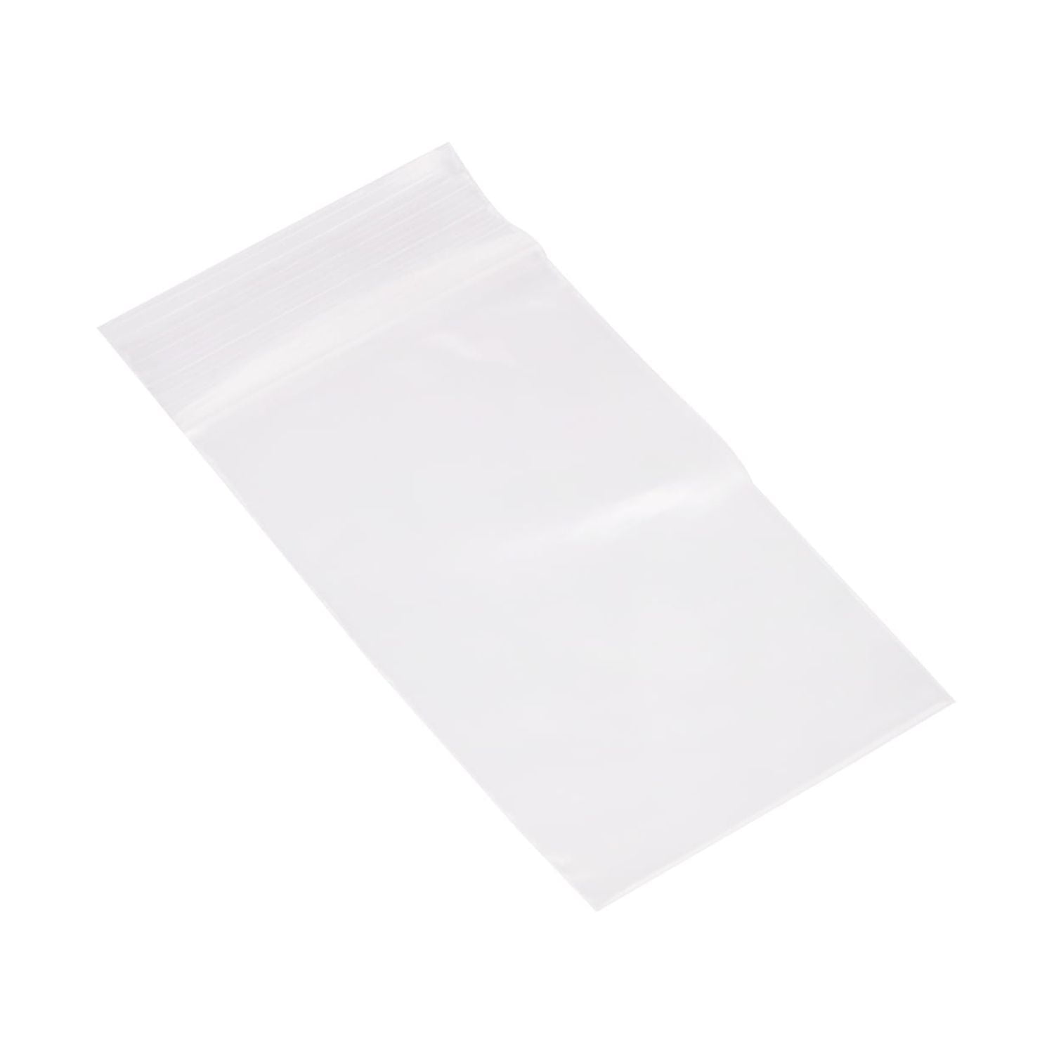 Owlpack Clear Reclosable Poly Bag, 2 Mil, Zip Closure, Great for Snacks ...
