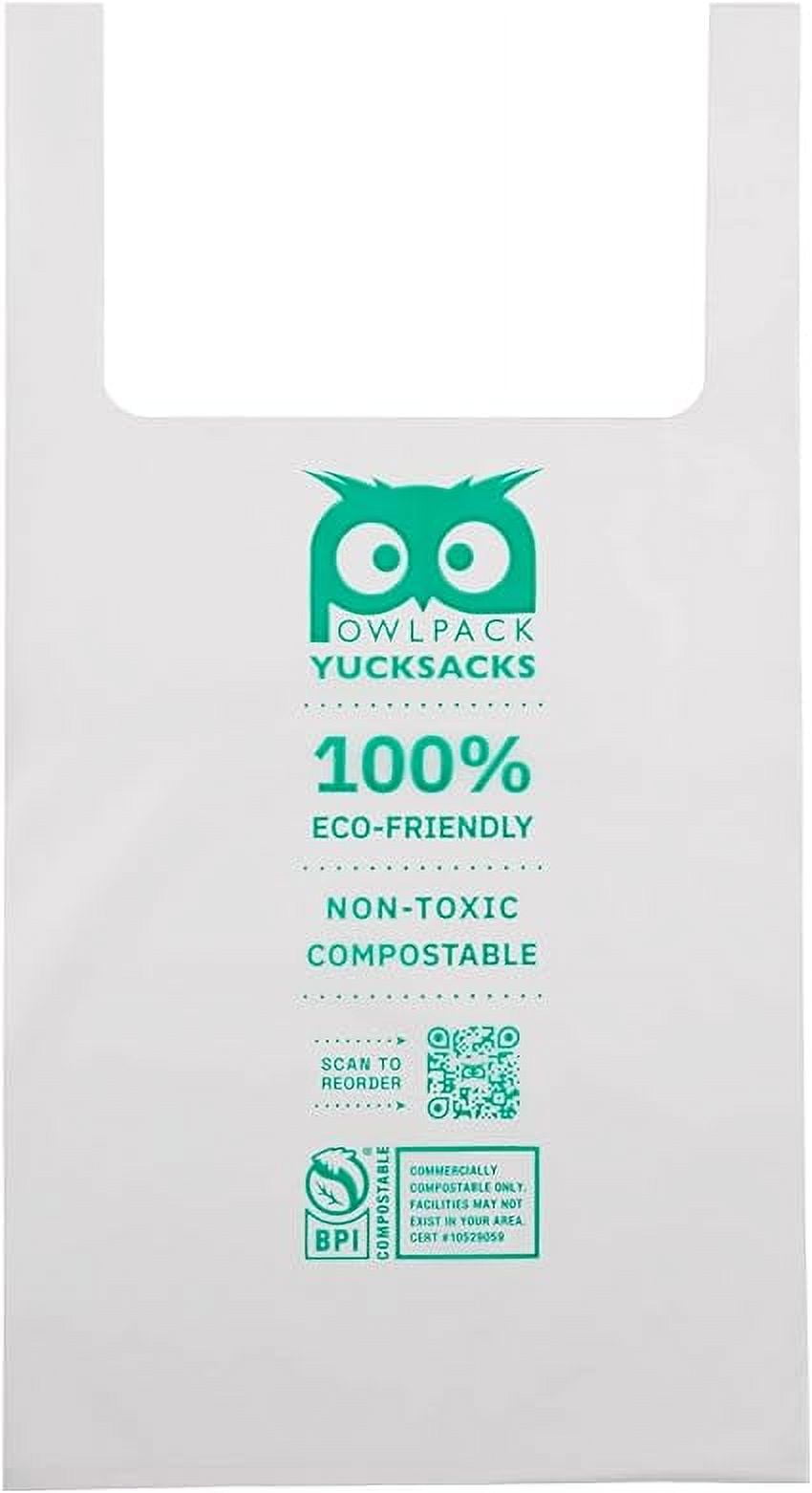 Owlpack Yucksacks .5 Gallon Food Scrap Compostable Bags 30ct, pack of 2 - Walmart.com