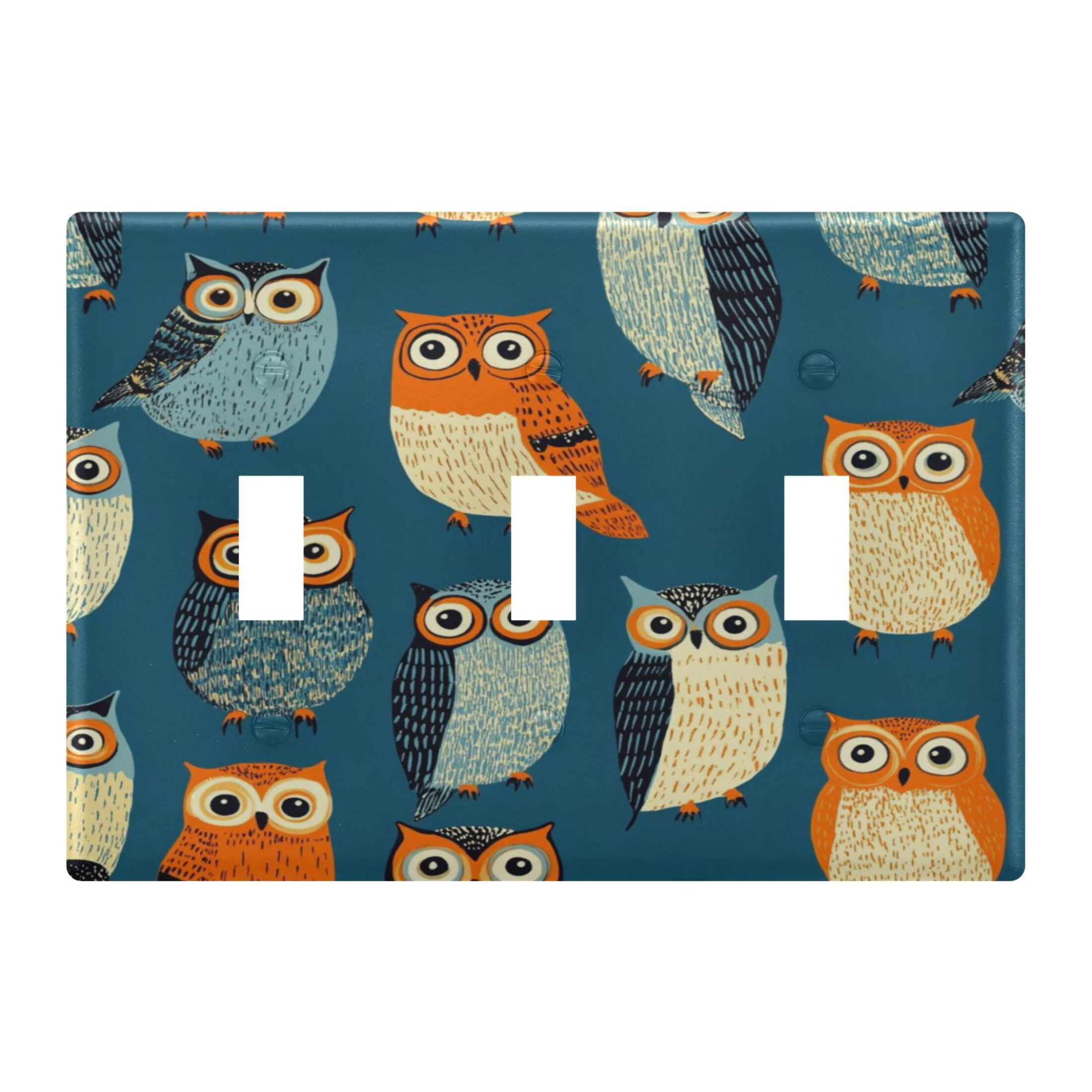 Owls Decorative Light Switch Plates Switch Cover Decorative Wall Plates ...