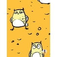Owls with Scissor Skills Coloring Book for Children 8x10 Hardcover ...