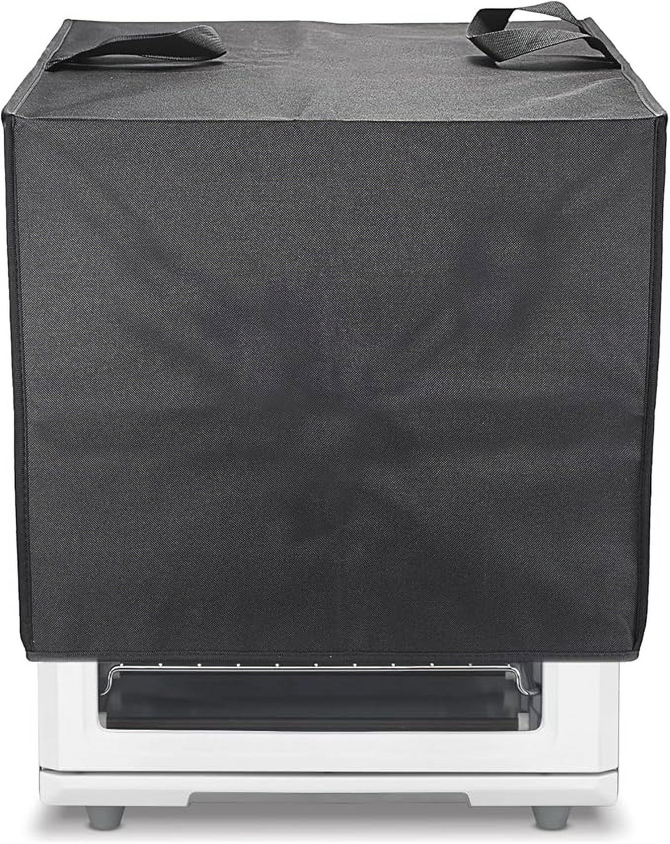 OwnMy Black Toaster Oven Dust Cover Heat-Resistant Microwave Oven Dust ...