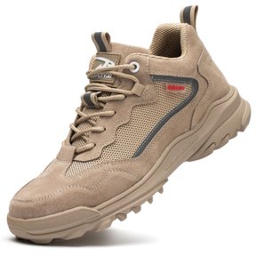 Ecetana Steel Toe Work Boots for Men, Durable Construction Safety Shoes ...