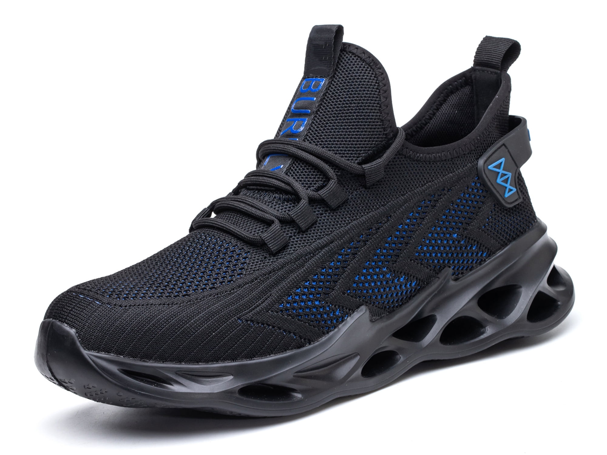 OwnShoe Men’s Breathable Steel Toe Work Shoes Women’s Nonslip Safety ...