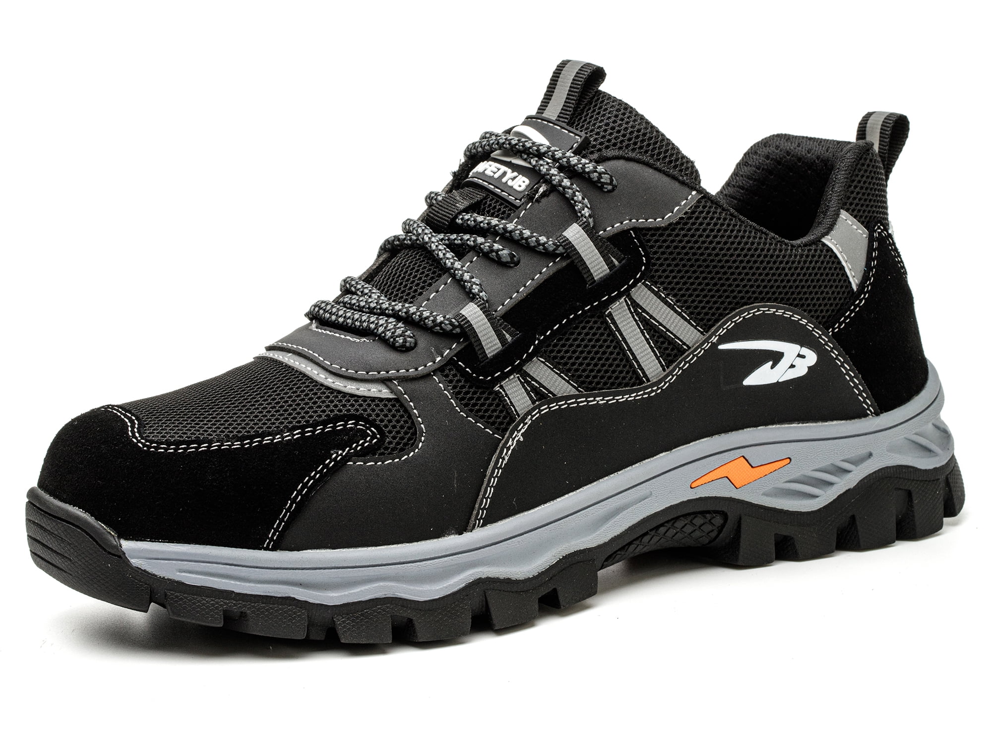 OwnShoe Men’s Safety Shoes Steel Work Sneakers Lightweight Industrial Work Boots for ...