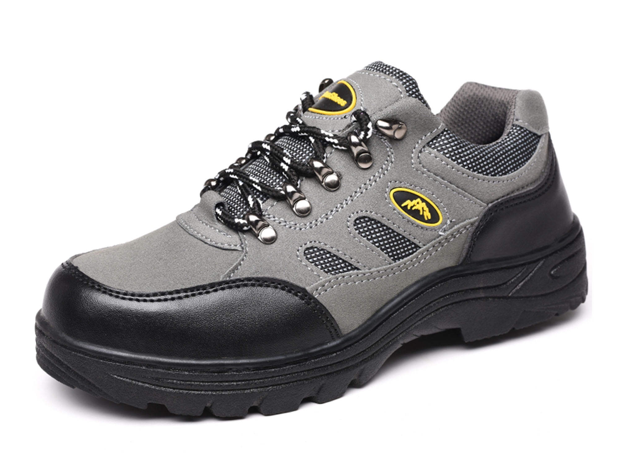 OwnShoe Men’s Steel Toe Work Shoes Waterproof Safety Sneakers Nonslip ...