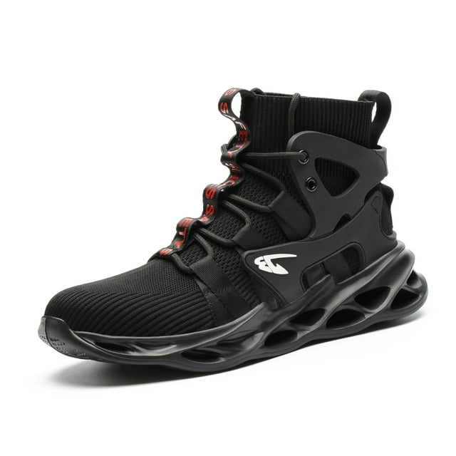 OwnShoe Steel Toe Boots for Men Women Breathable Safety Shoes ...