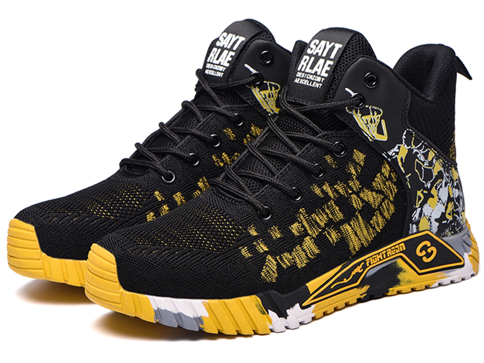 OwnShoe Steel Toe Safety Shoes for Men Women Breathable Work Boots ...