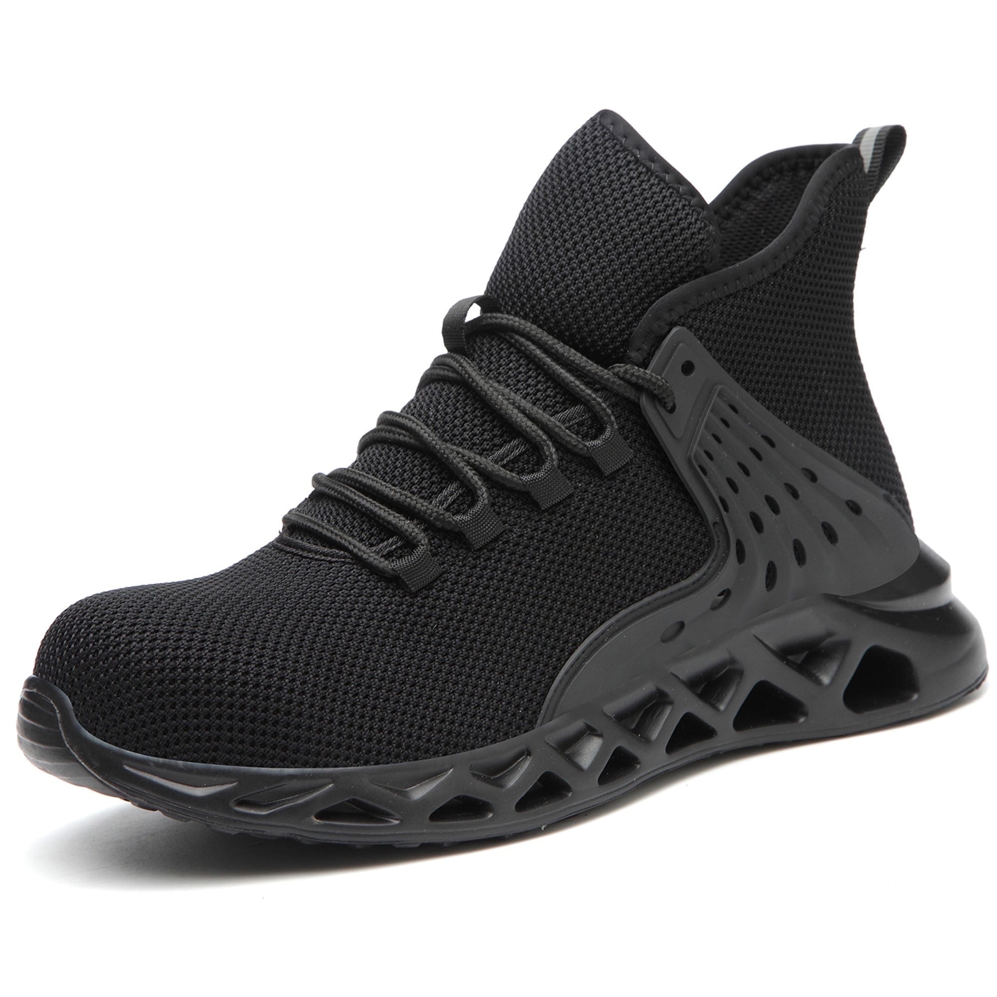 OwnShoe Men's Steel Toe Safety Shoes, Lightweight, Non-Slip, Anti ...