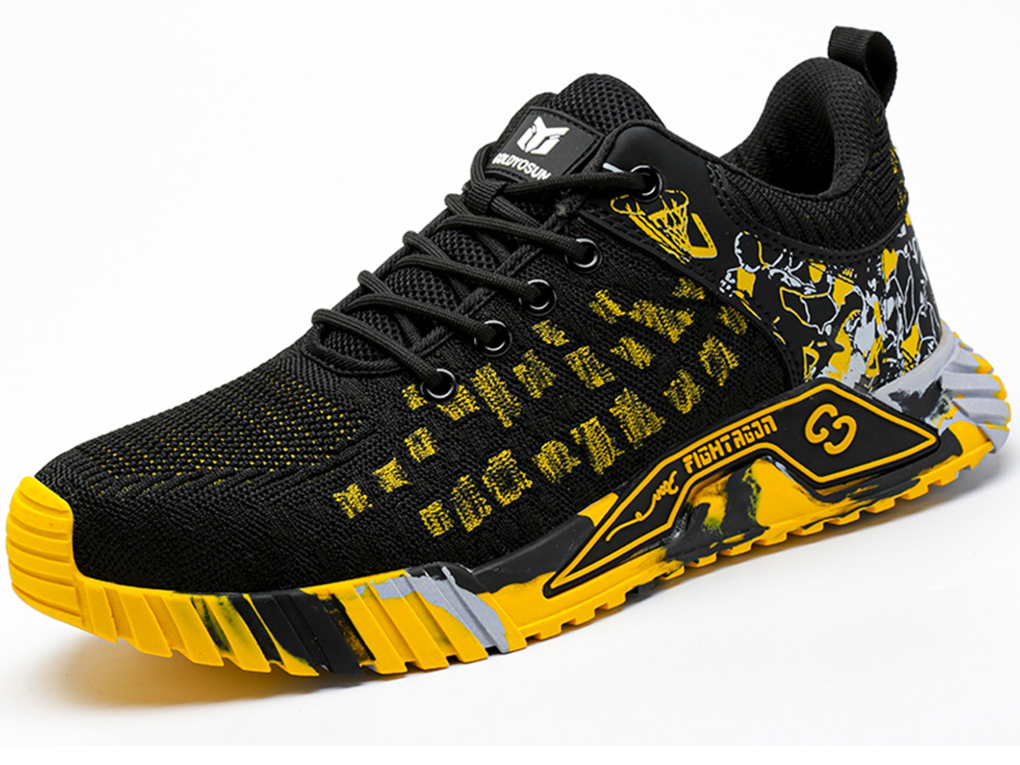 OwnShoe Steel Toe Safety Shoes for Men Women Lightweight Work Sneakers ...