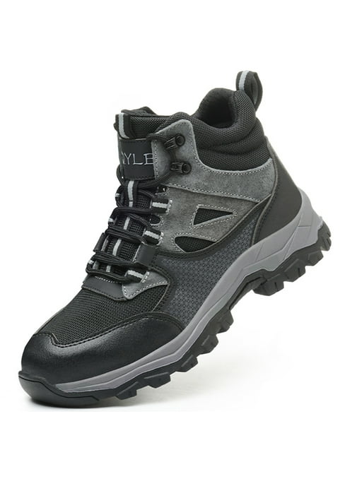 OwnShoe Steel Toe Safety Shoes for Men Women Breathable Work Boots ...