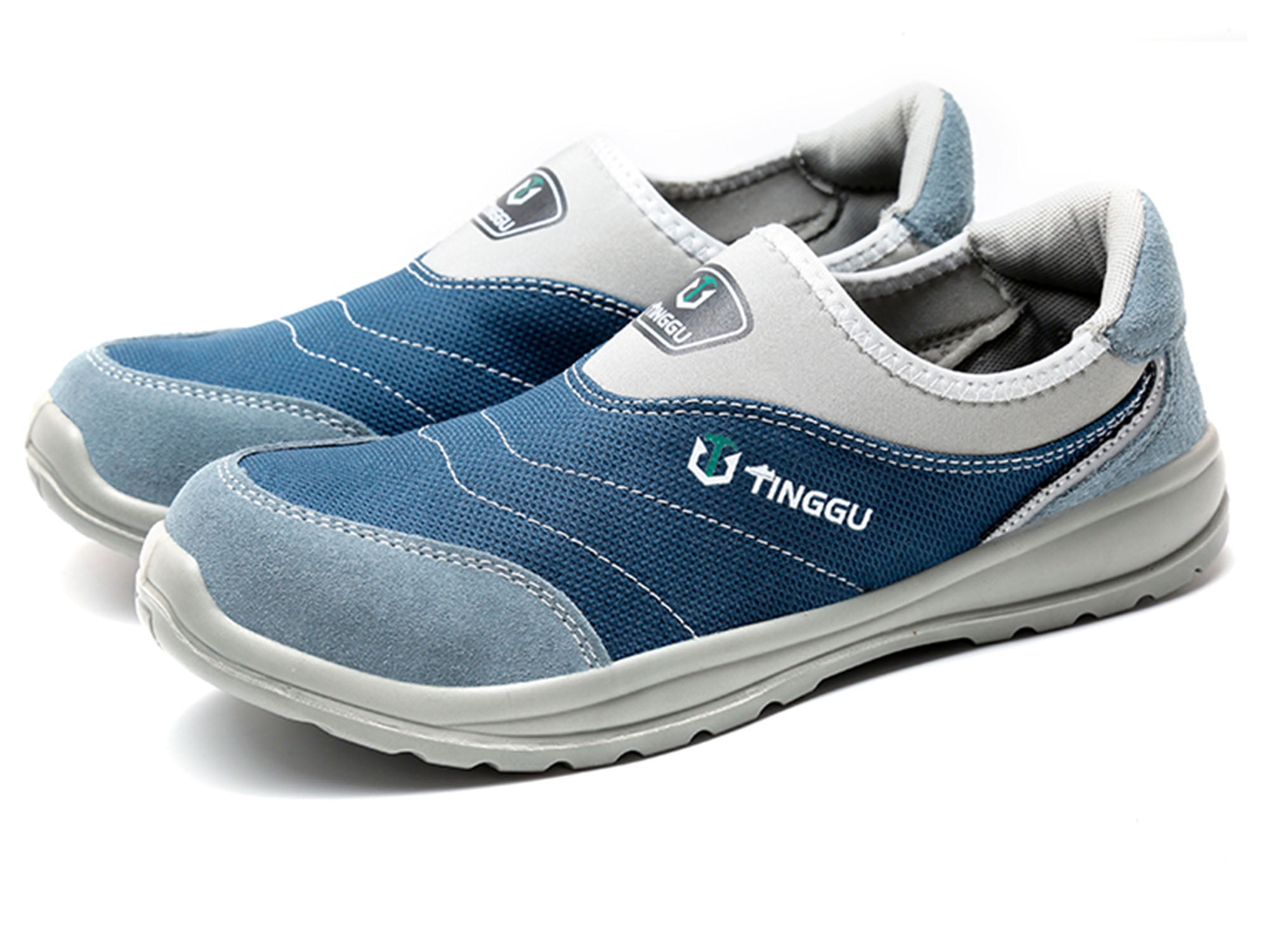 OwnShoe Steel Toe Safety Shoes for Men Women Slip-On Work Sneakers Anti ...