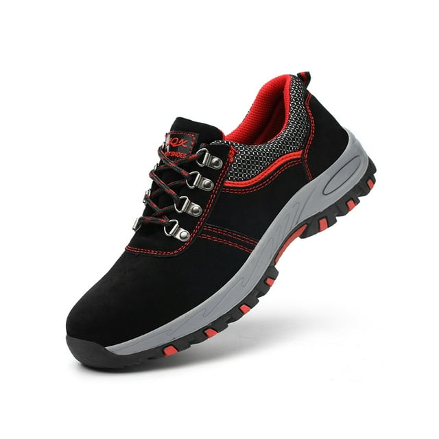 OwnShoe Steel Toe Shoes for Men Women Waterproof Safety Sneakers Work ...