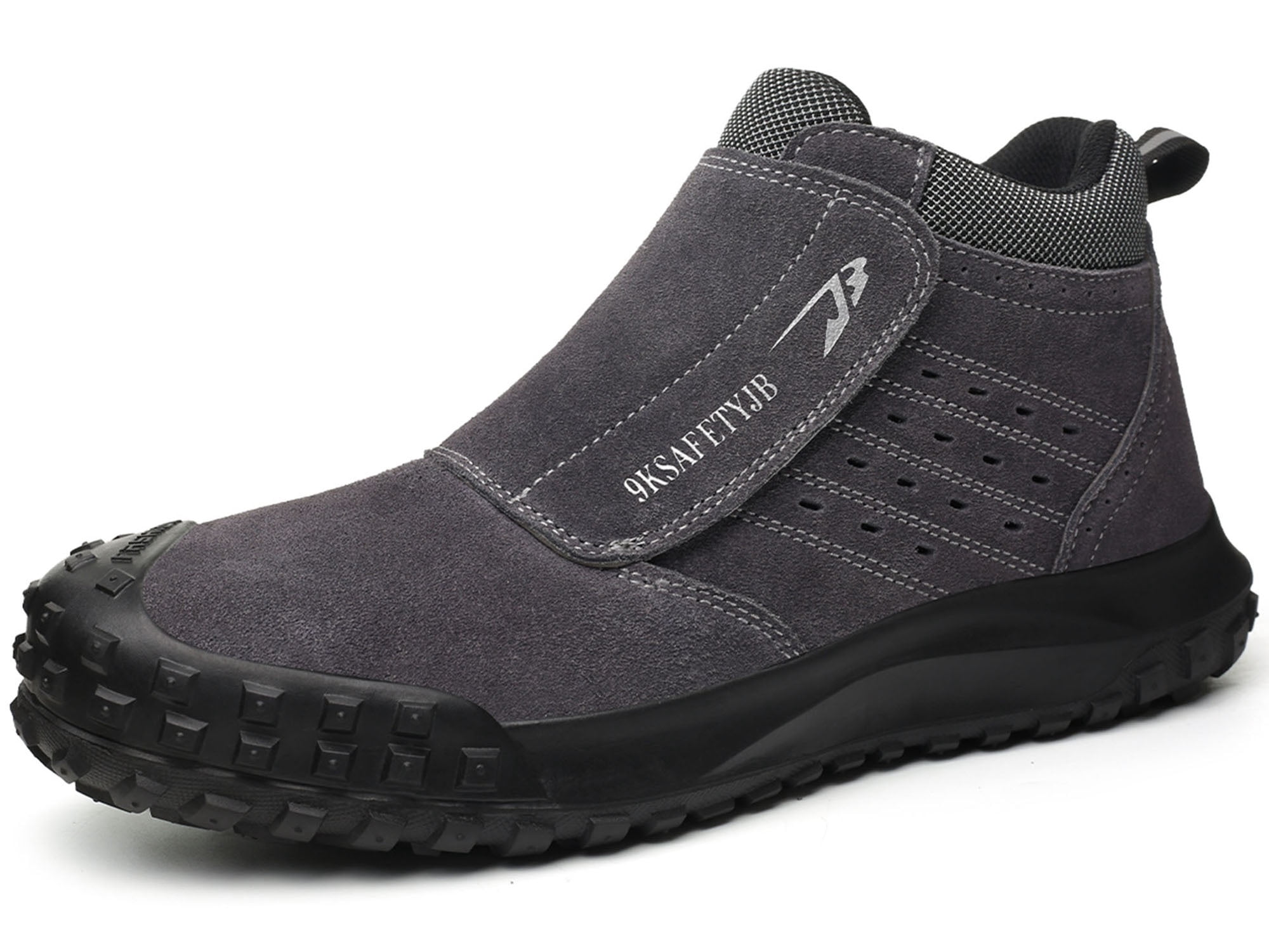 OwnShoe Steel Toe Work Boots for Men Women Waterproof Safety Shoes ...