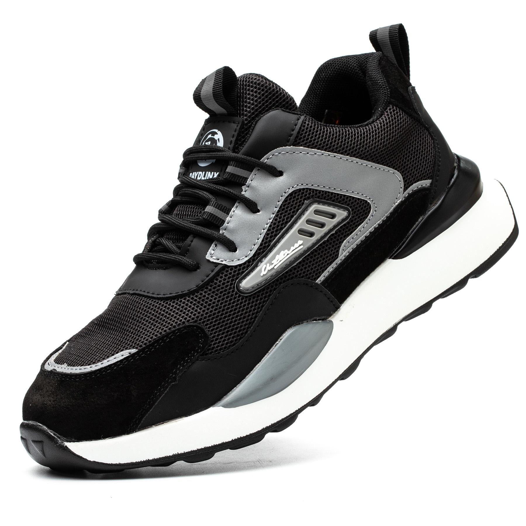 OwnShoe Steel Toe Work Shoes for Men Women Lightweight Safety Shoes ...