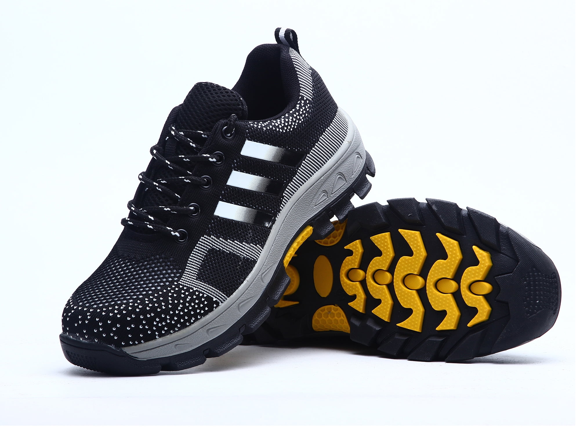 OwnShoe Steel Toe Work Shoes for Men Women Lightweight Safety Shoes ...