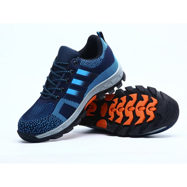 OwnShoe Steel Toe Work Shoes for Men Women Lightweight Safety Shoes ...