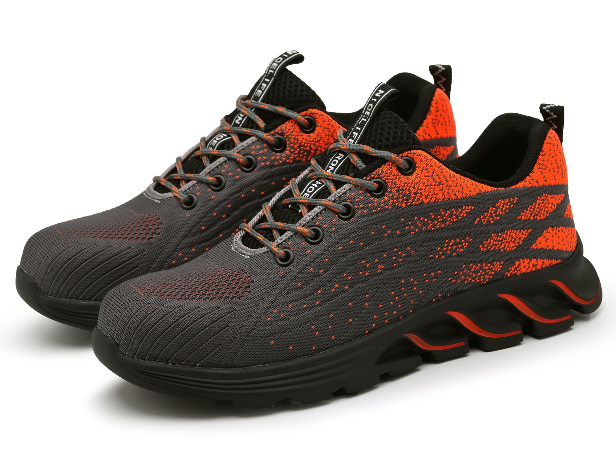 OwnShoe Steel Toe Work Shoes for Men Women Safety Shoes Lightweight ...