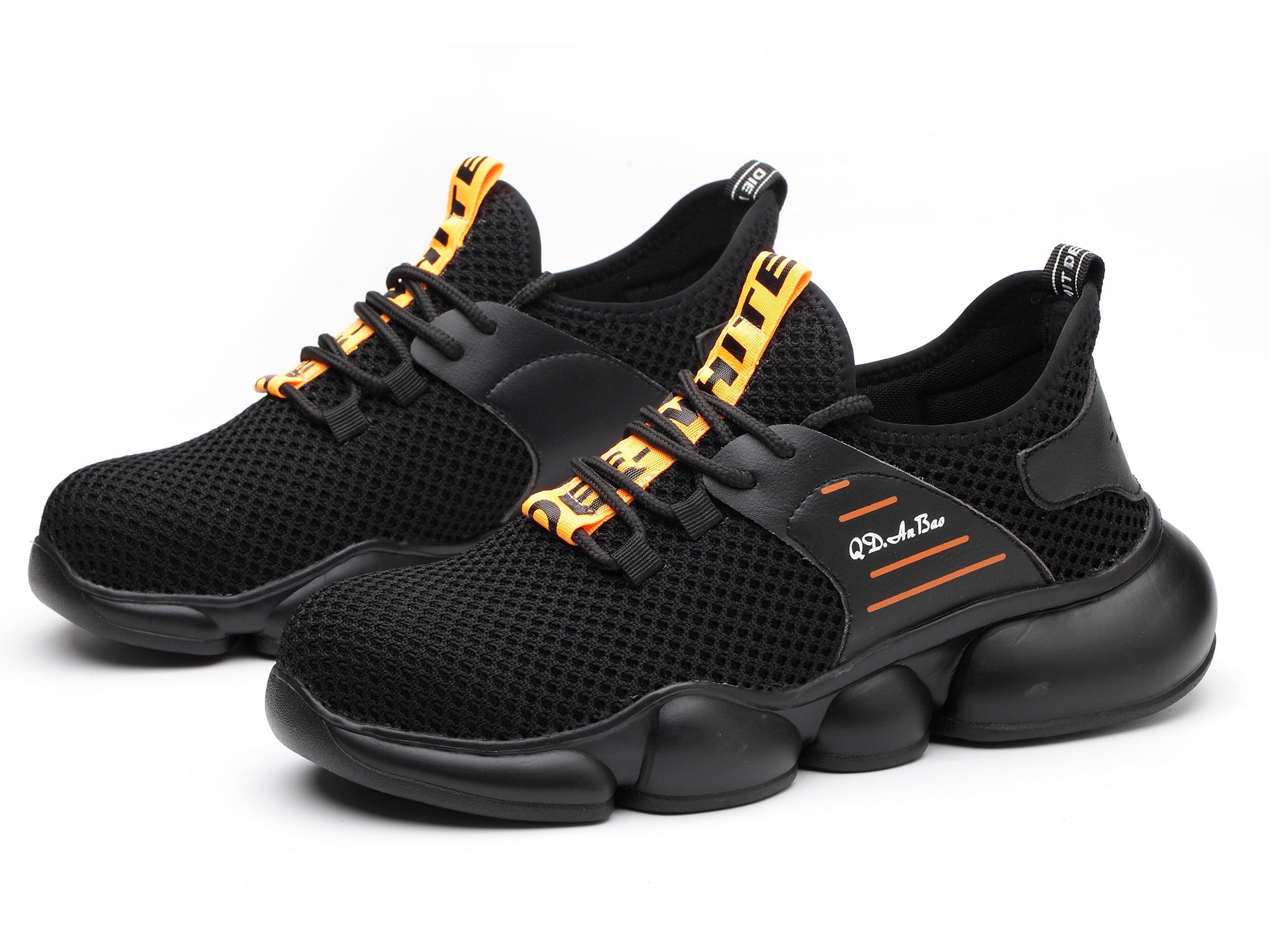 OwnShoe Steel Toe Work Shoes for Men Women Safety Sneakers Lightweight ...