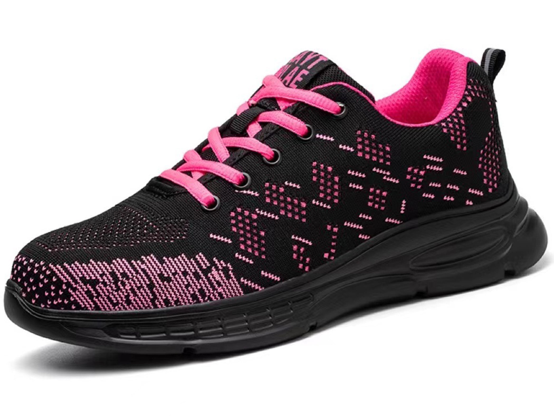 OwnShoe Steel Toe Work Shoes for Women Lightweight Safety Shoes Non ...