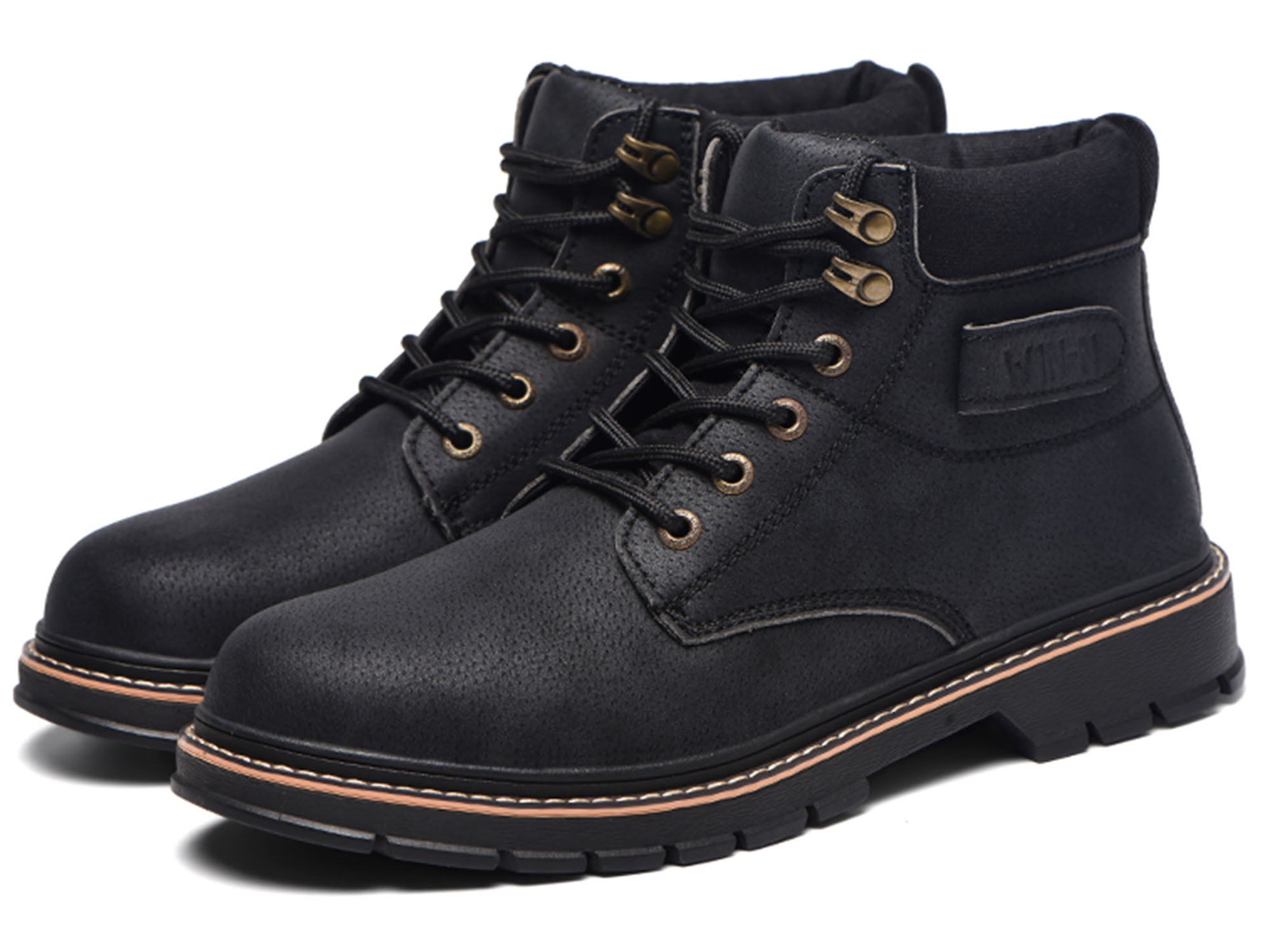 OwnShoe Waterproof Steel Toe Work Boots, Non-Slip, Lightweight for Men ...