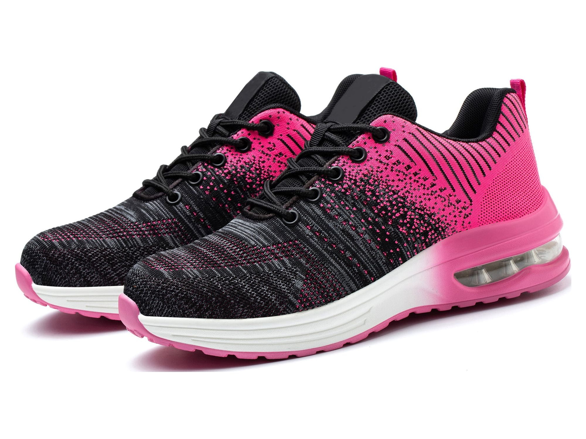 OwnShoe Womenâ€™s Steel Toe Work Sneakers, Breathable Safety Shoes for ...