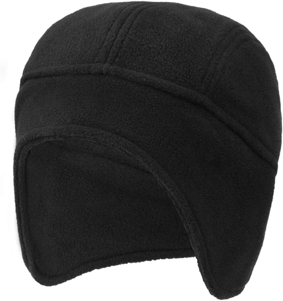OwnShow Skull Cap with Ear Flaps, Winter Windproof Soft Warm Fleece ...
