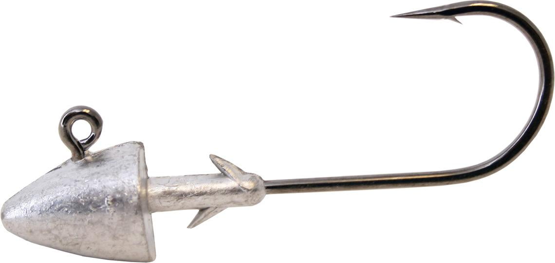 Owner 5148-81 Ultrahead Saltwater Bullet Jighead Hook, 1/2oz, Size 3/0 ...