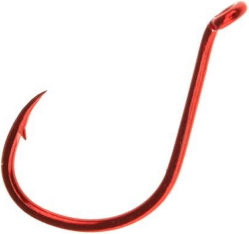 Owner Red SSW Super Needle Point Hook, #3/0, Red Multi-Colored ...