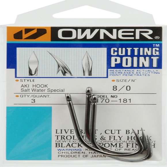 Saltwater Hook Sizes