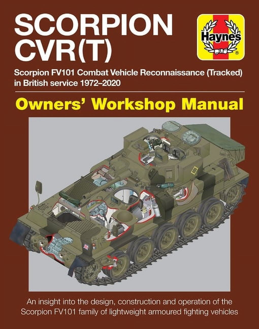 Owners' Workshop Manual: Scorpion Cvr(t): Scorpion Fv101 Combat Vehicle Reconnaissance (Tracked ...