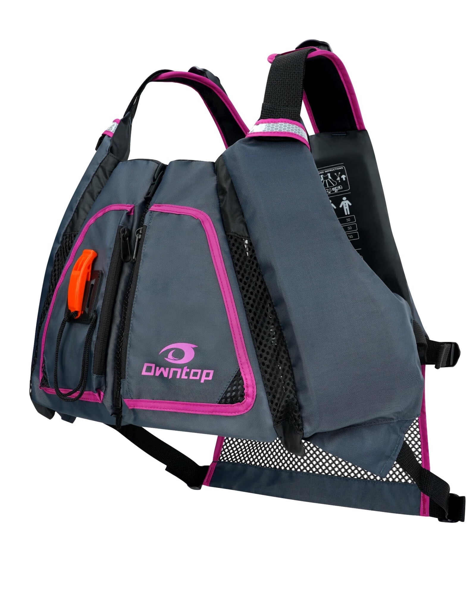 Owntop Adult Life Ves For Outdoor Fishing,Rowing Sports Vest,Life ...