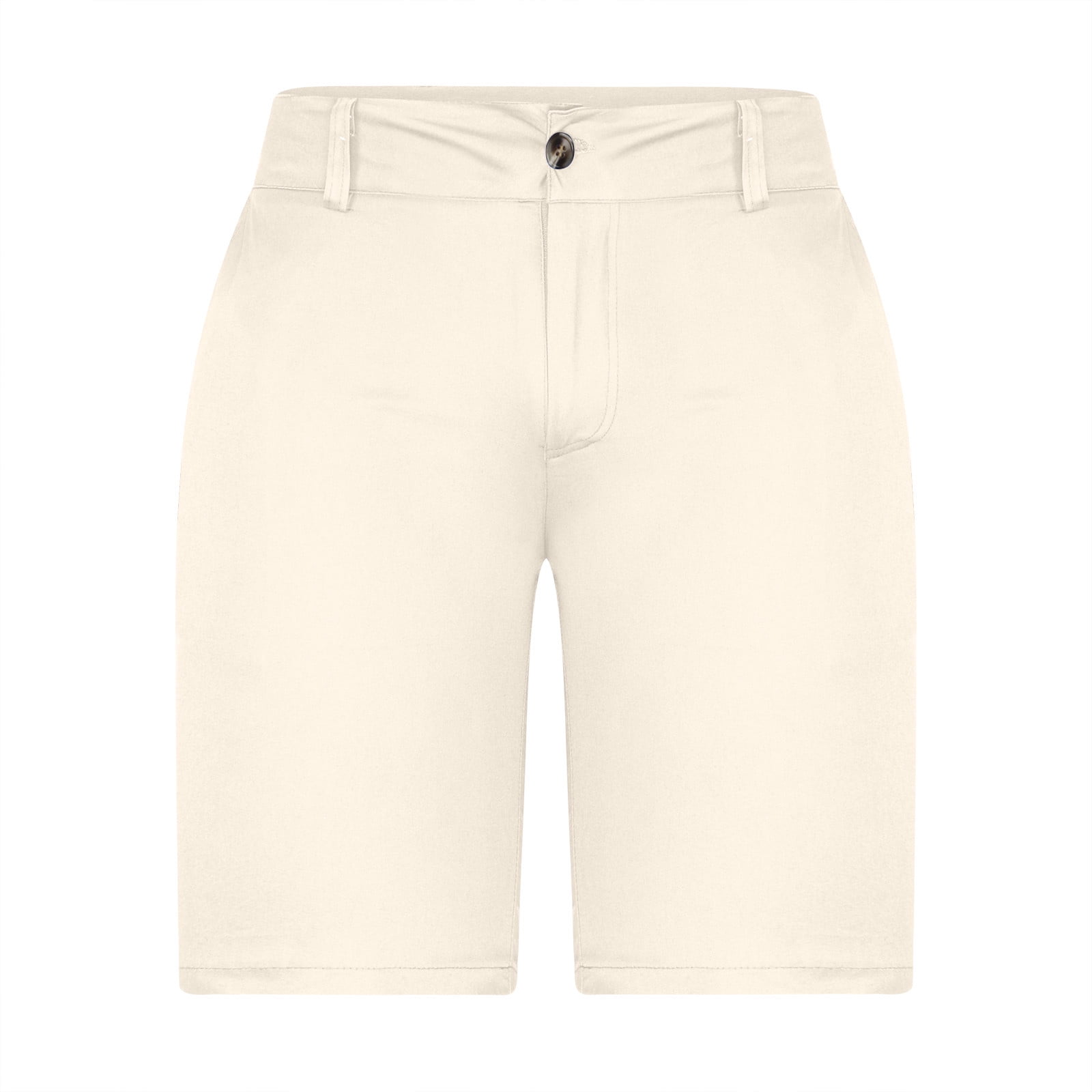 Owordtank Men's Straight Leg Bermuda Shorts Business Casual Office Work ...