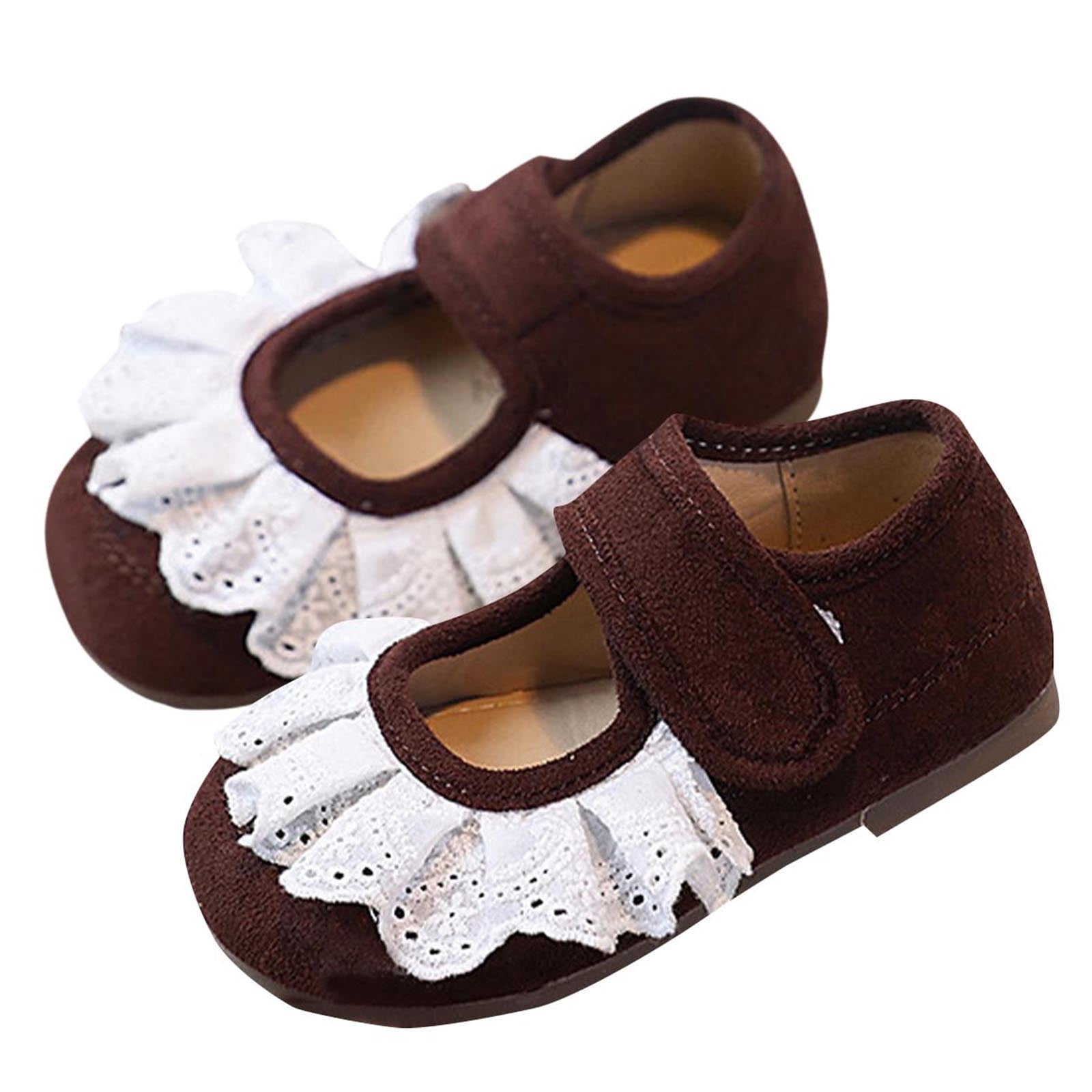 Owordtank School Shoes for Girls Mary Jane Uniform Dress Shoes ...