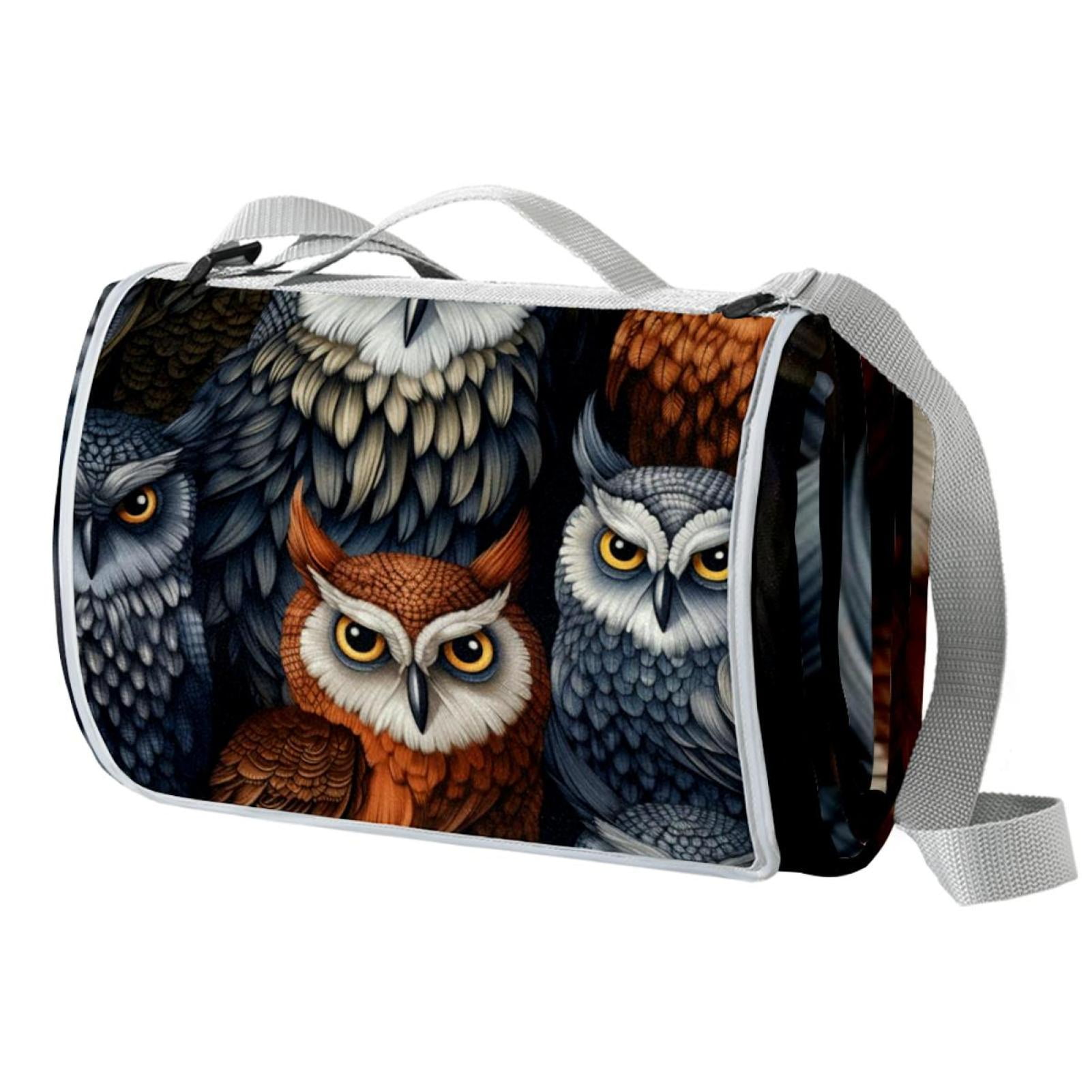 Owt Extra Large Canvas Beach Blanket for Picnic Mat, Waterproof and ...