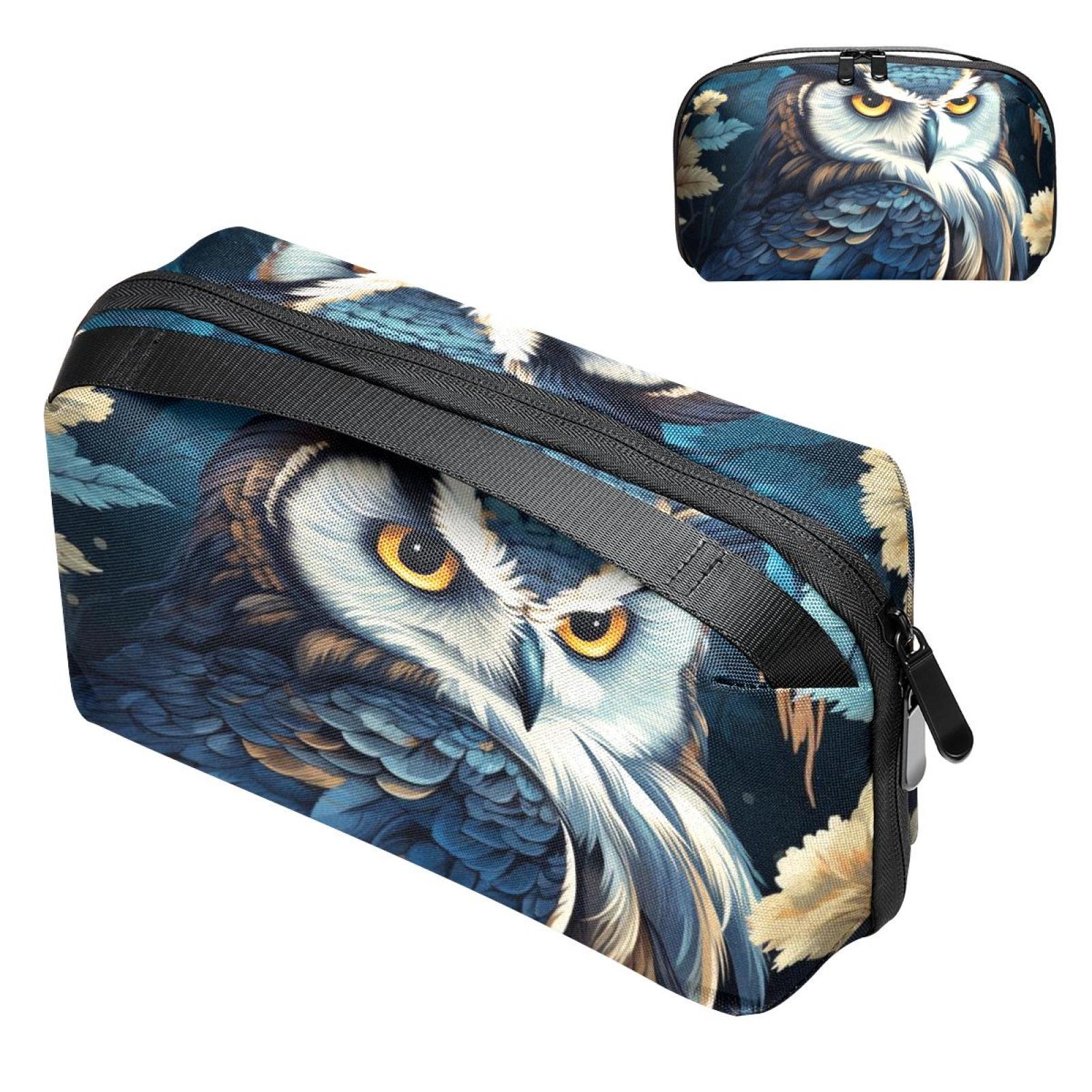 Owt Waterproof Oxford Fabric Storage Case with Charger Pouch, Small ...