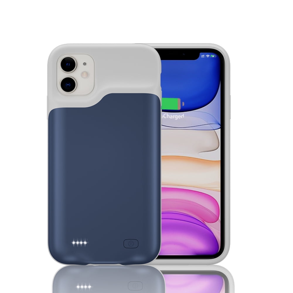 Owyfho For iphone 11 Power Case , 6000mAh Slim Portable Rechargeable ...