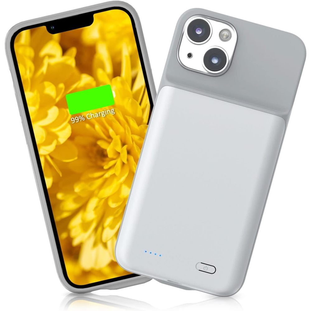 Owyfho For iphone 14 Plus Battery Power Case , 6800mAh Slim Portable ...