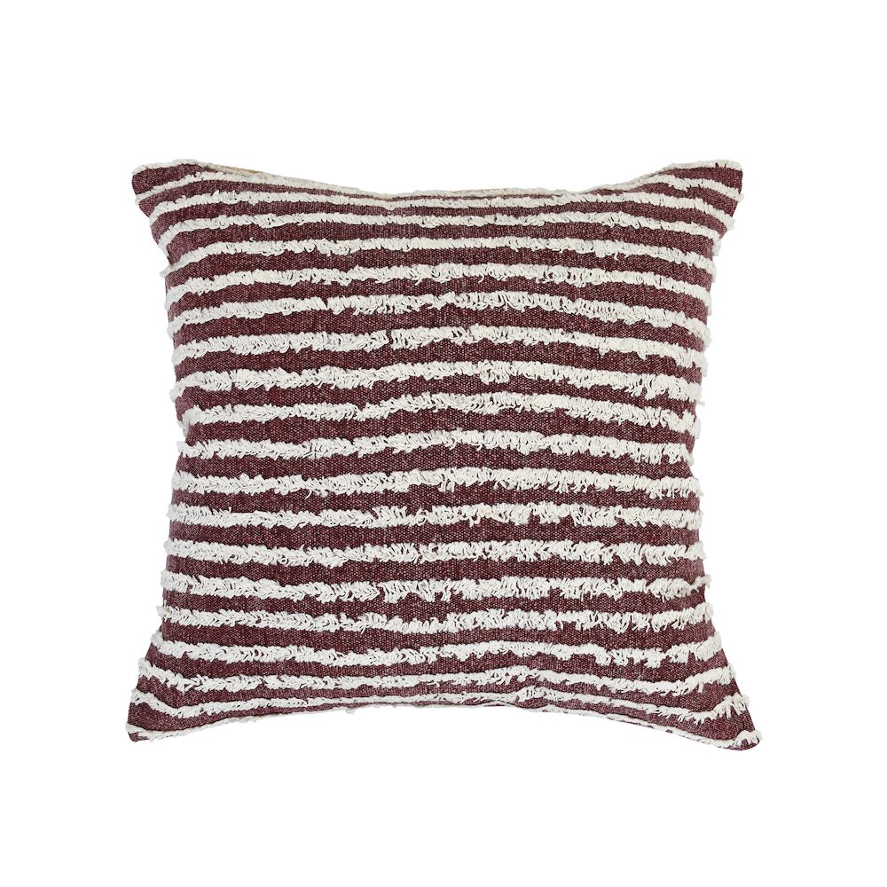 LR Home Merlot Red Wispy Ways Throw Pillow - Walmart.com