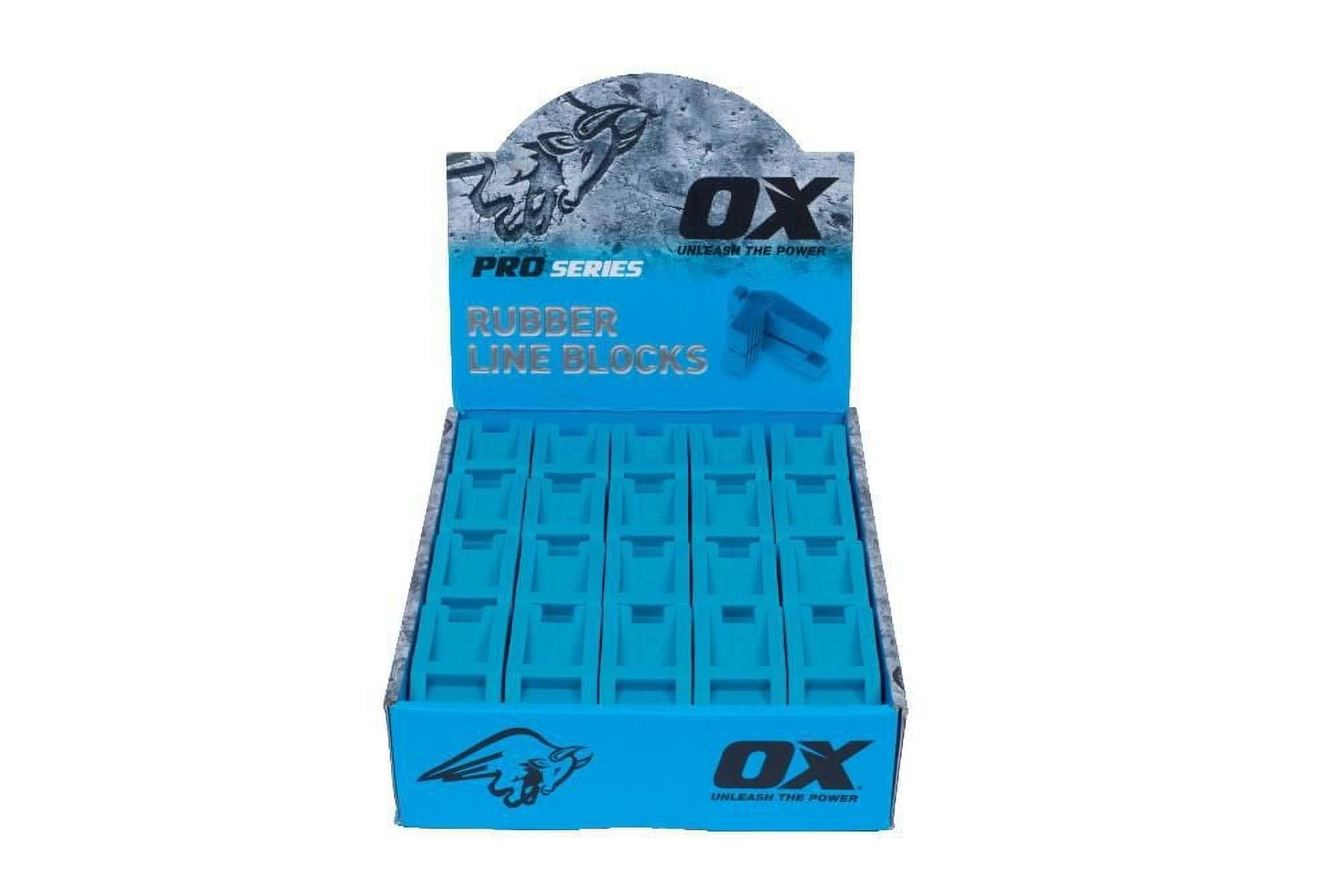 Ox Tools Rubber Line Block 40Pk - Walmart.com