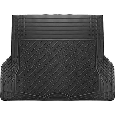 BDK Heavy Duty Rubber Cargo Floor Mat - All Weather Trunk Protection ...