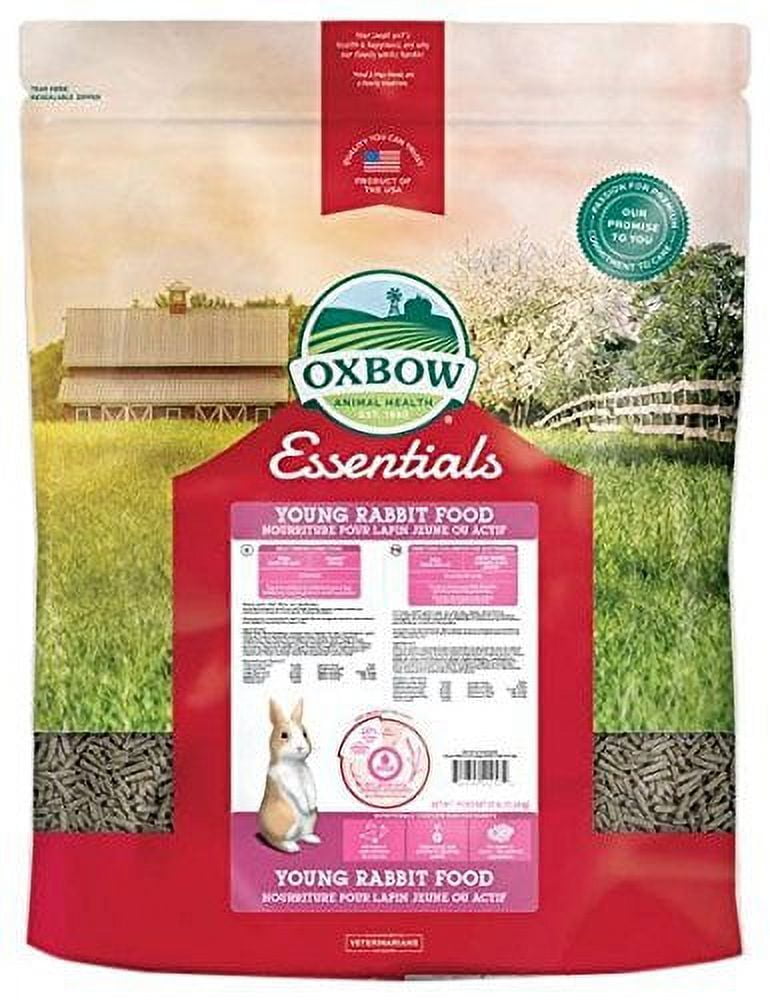 Oxbow Essentials Dry Young Rabbit Food, 25 lbs. - Walmart.com