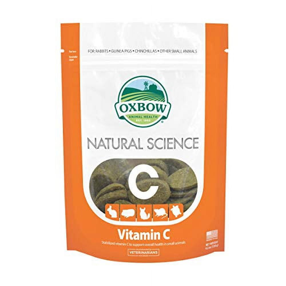 Oxbow Natural Science Vitamin C Supplement - Vitamin C for Guinea Pigs ...
