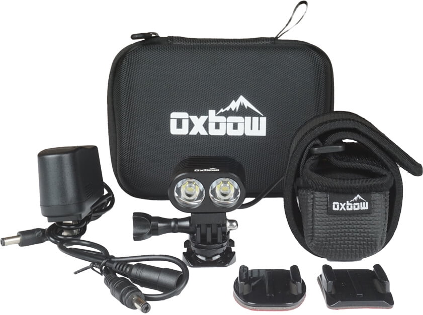Oxbow Voyager Safety Helmet Light Kit - Rechargeable, Water Resistant ...