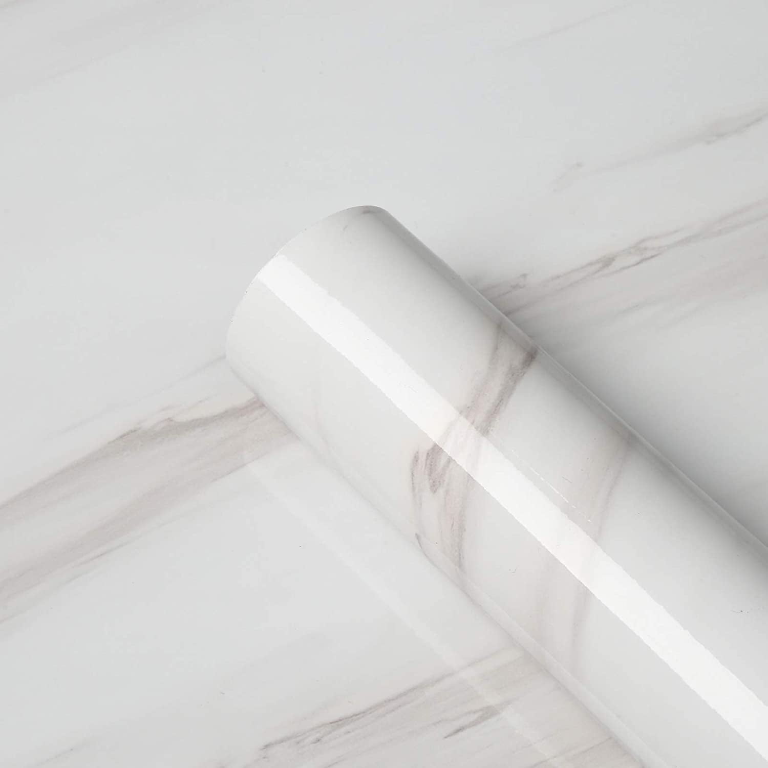 Oxdigi Marble Contact Paper 24x196 inches, Kitchen Countertop, Cabinets ...